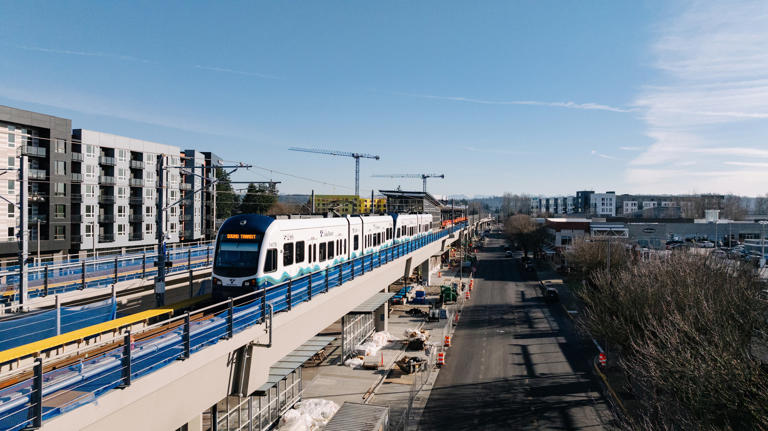Here’s when the light rail extension opens in Redmond
