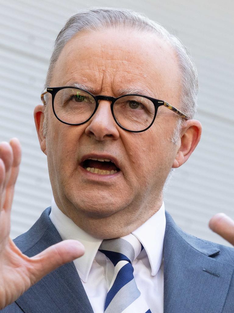 ‘I didn’t fall’: Albo’s claim after stacking it