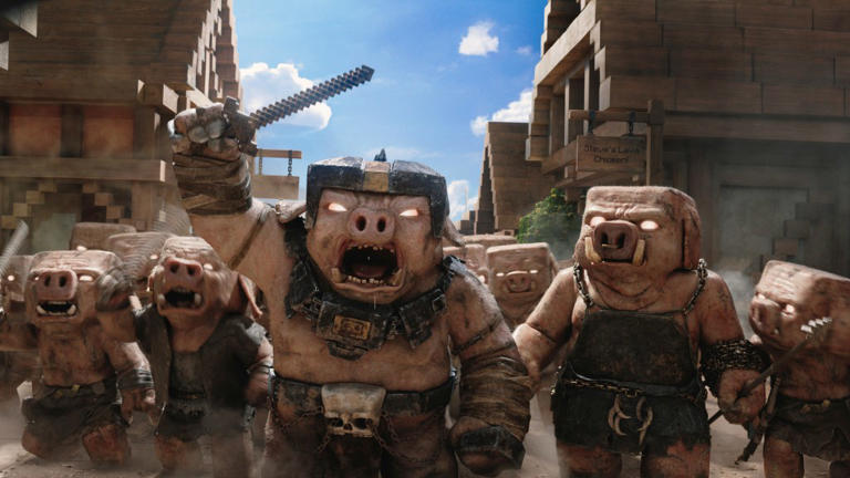 ‘A Minecraft Movie’ review: Idiotic video game film stomps on your brain