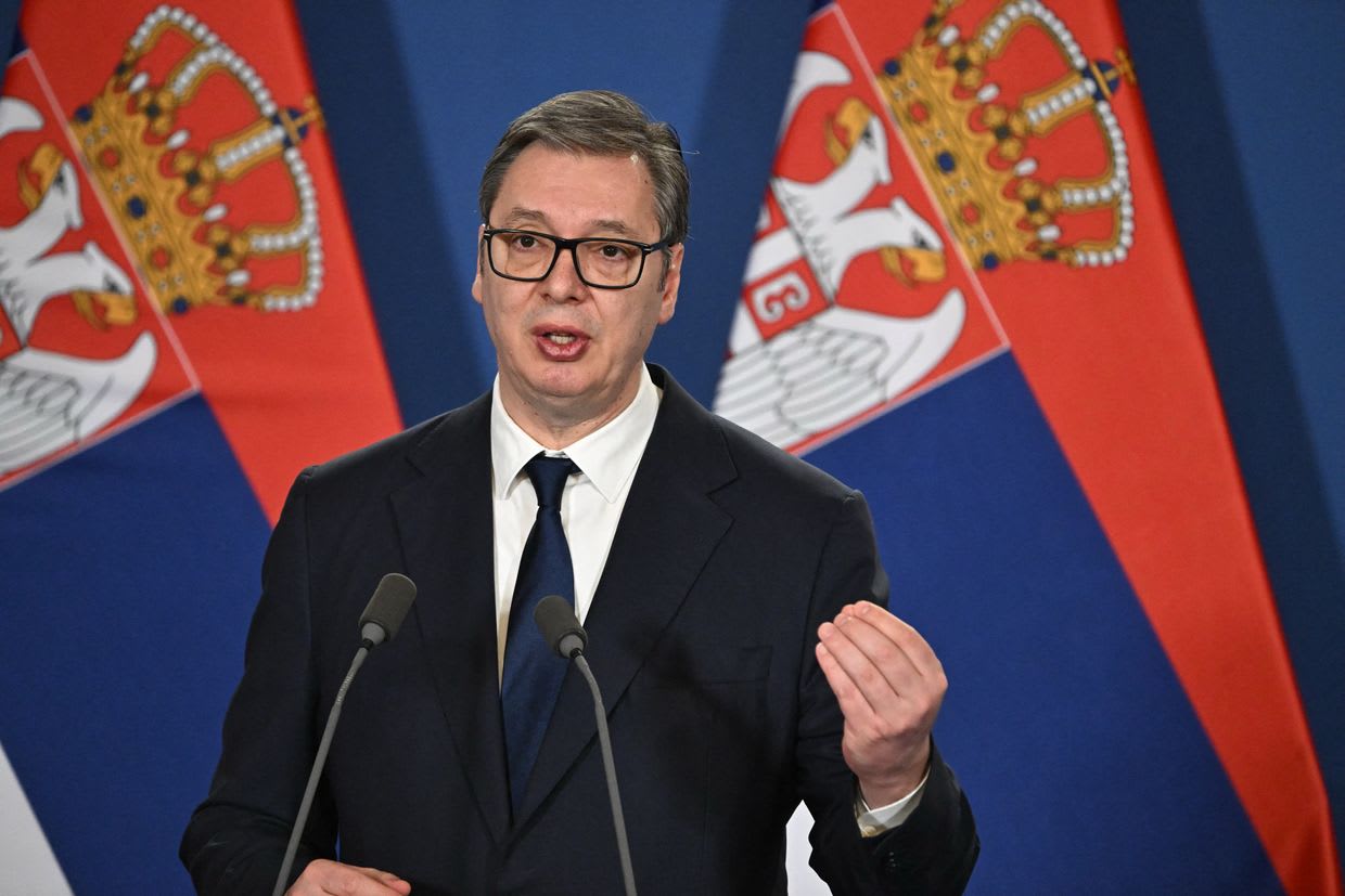 ‘Two big leaders were speaking secretly with Putin,’ Serbia's Vucic claims