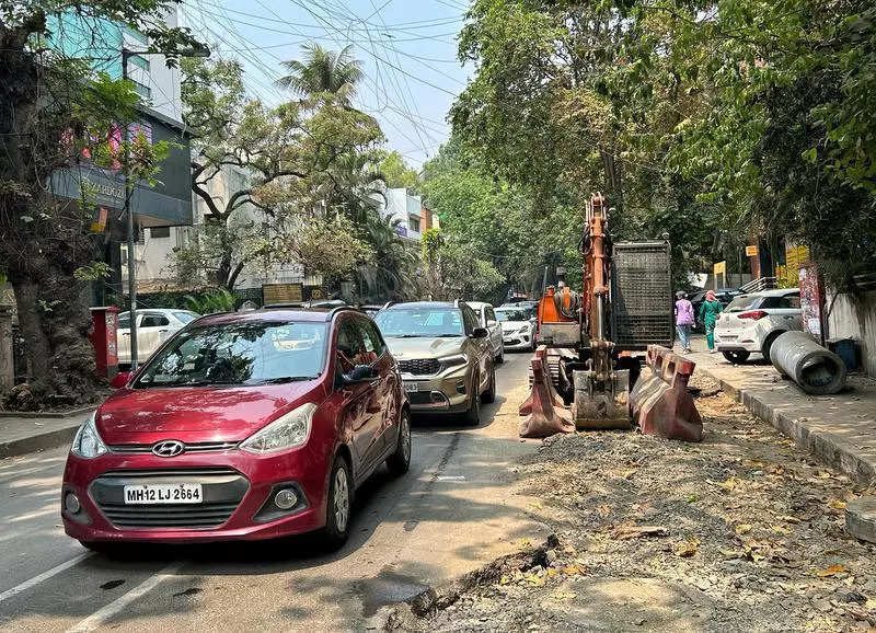 Concerns mount as widespread road digging works in Pune city hold up ...