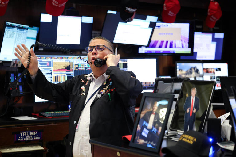 Stocks Post Gains Ahead of Trump Tariff Announcement