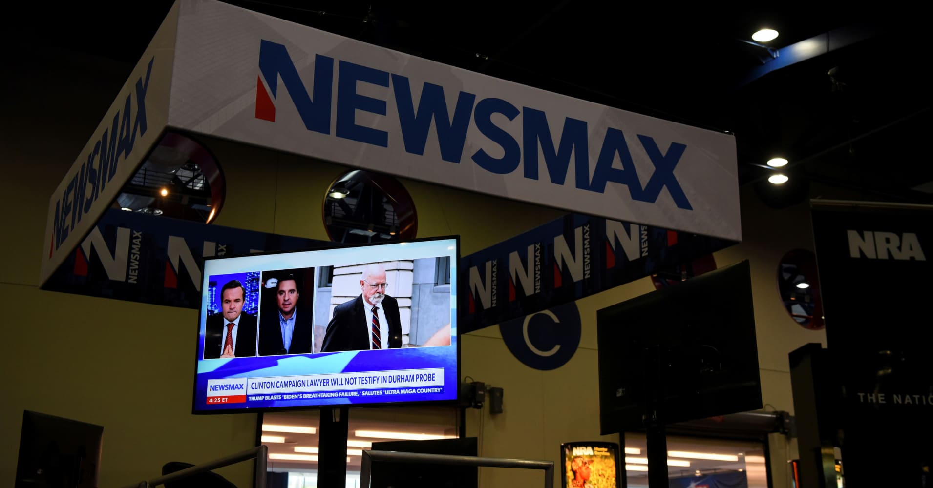 Conservative cable channel Newsmax shares plunge 77% after a dizzying 2 ...