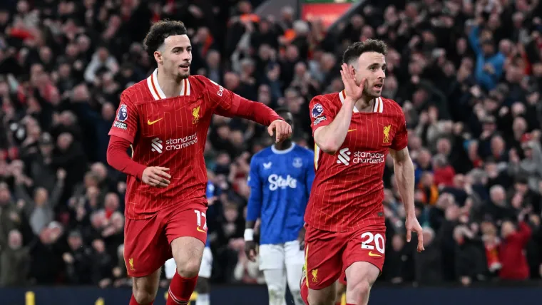 Liverpool vs. Everton final score: Premier League result, stats as Jota ...