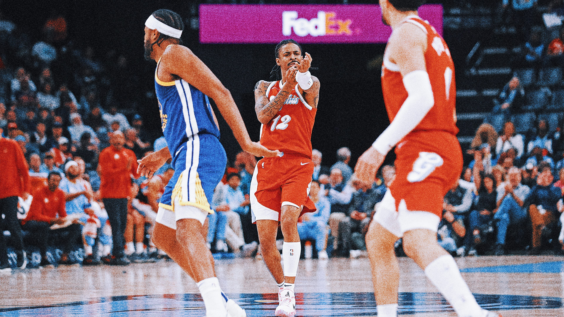 NBA 'looking into' Ja Morant's gun gesture toward Warriors' bench