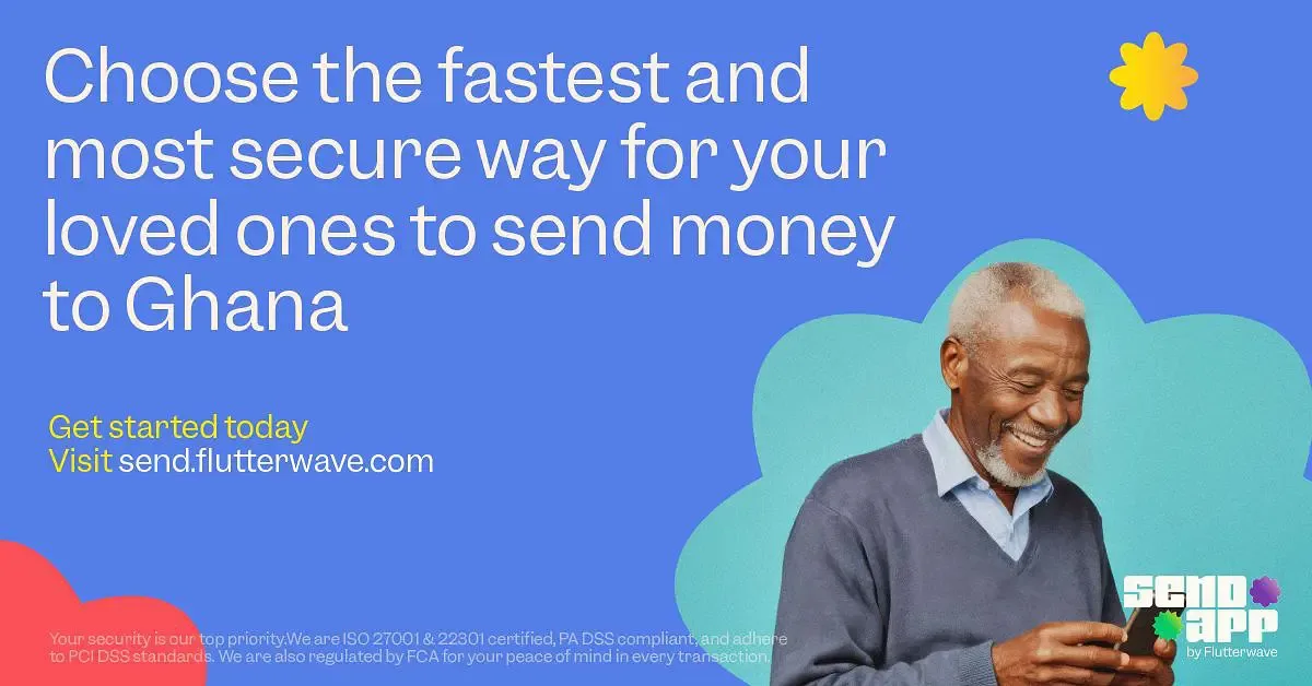 Flutterwave launches Send App in Ghana