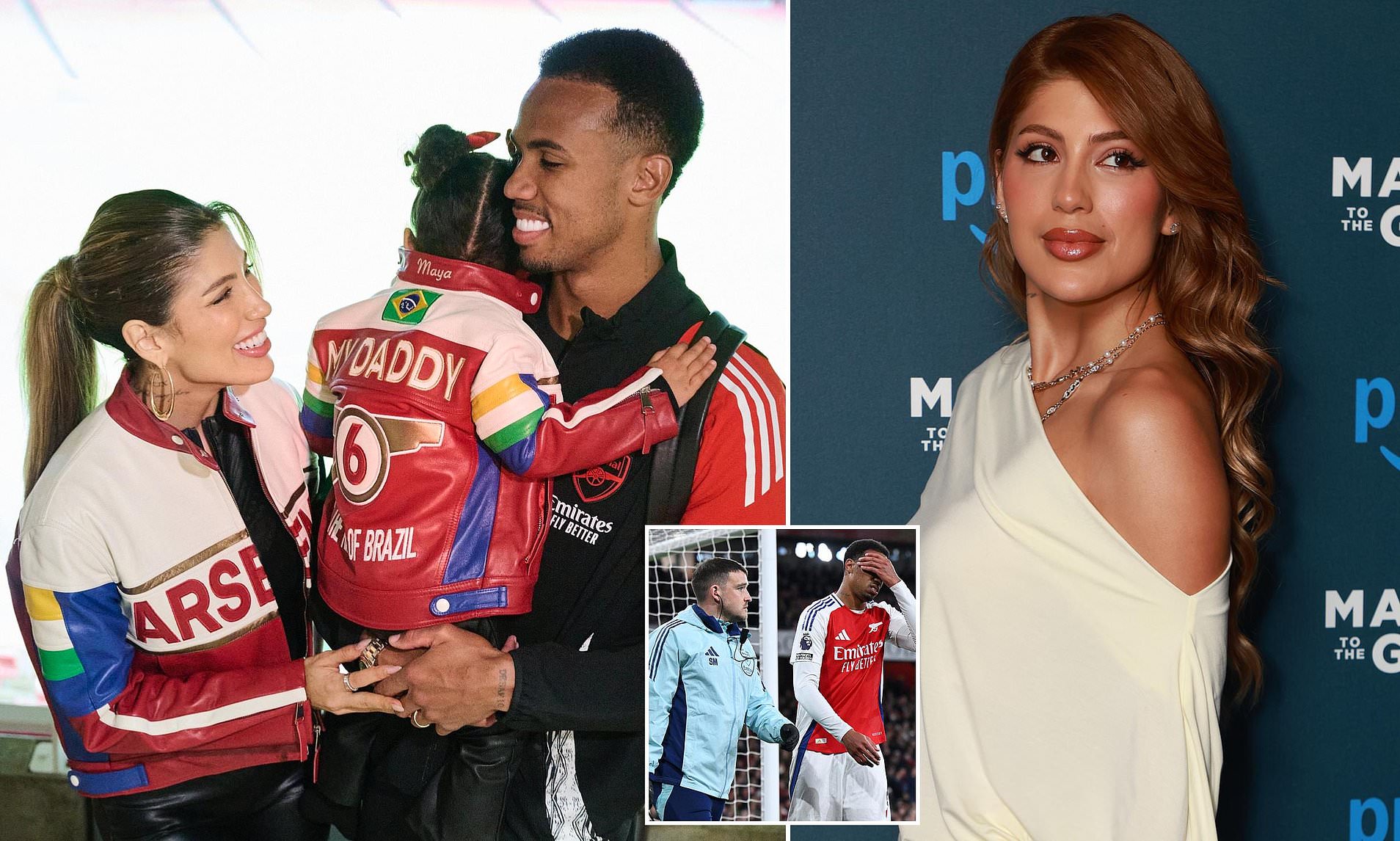 Gabriel's wife Gabrielle Figueiredo opens up on Arsenal star's ...