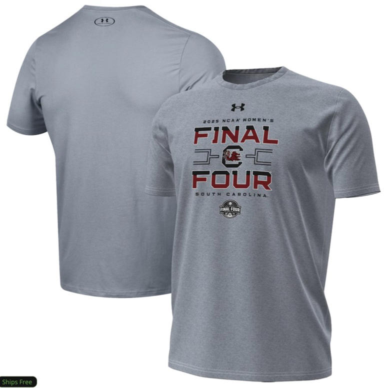 Fanatics Selling South Carolina Gamecocks Final Four 2025 T-Shirt With ...