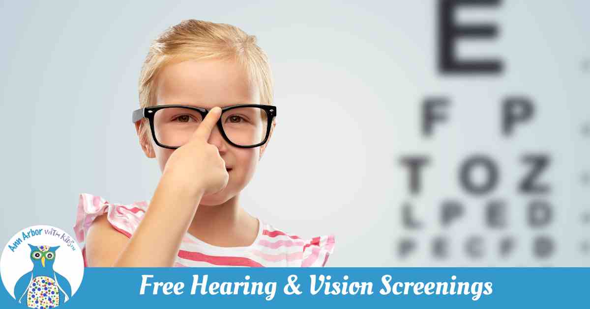 Free Hearing & Vision Screenings with Washtenaw County Health Department
