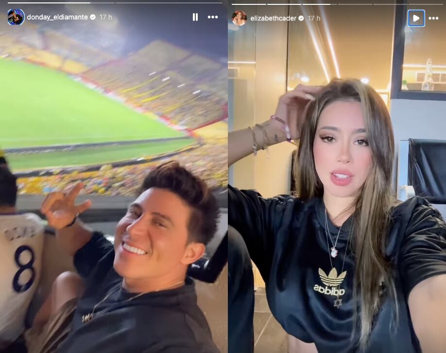 ¡Juntos y felices! Elizabeth Cader y Don Day reaparecen en Ecuador