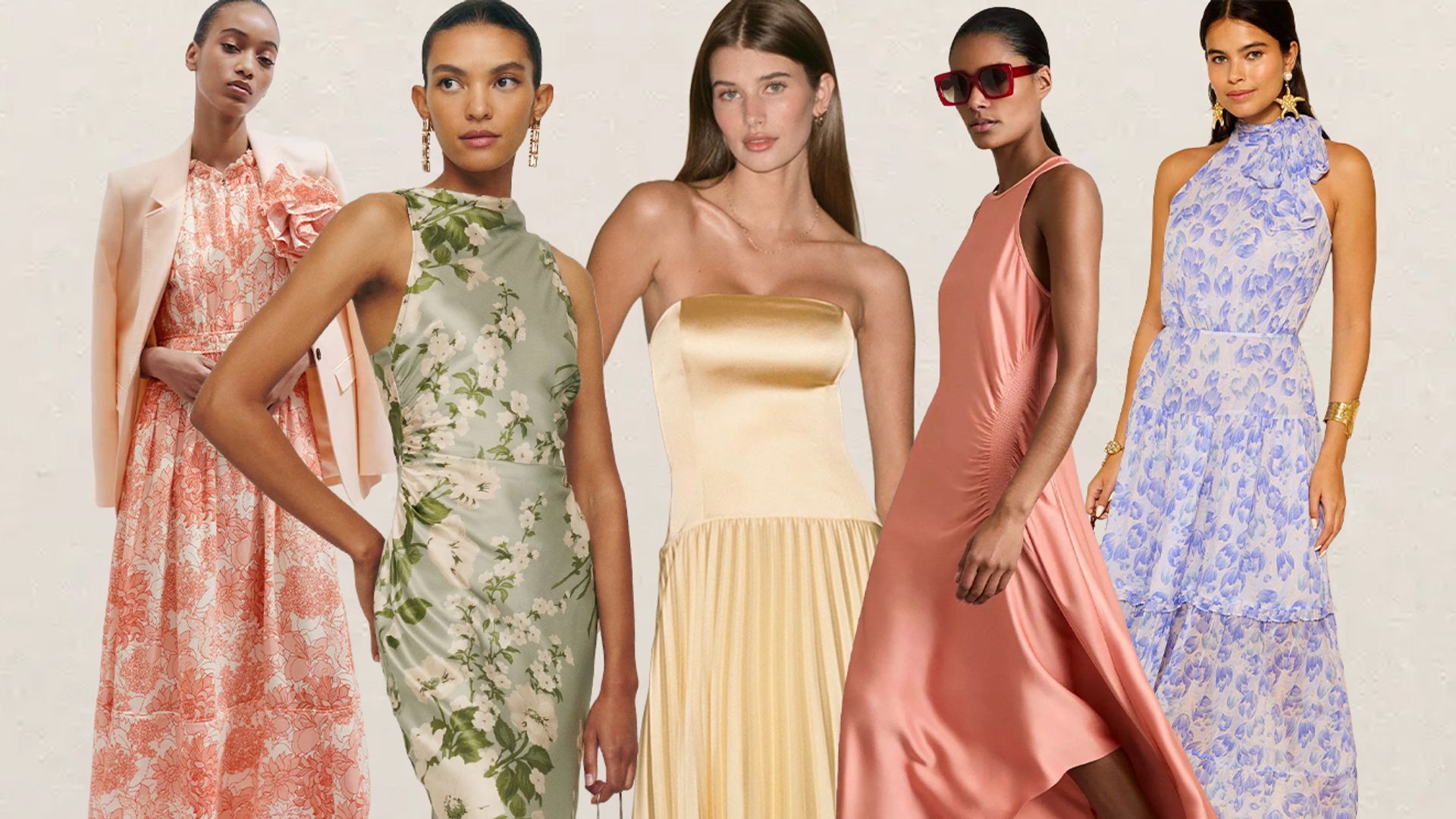 12 wedding guest dresses: From beautiful pastels to chic polka dots