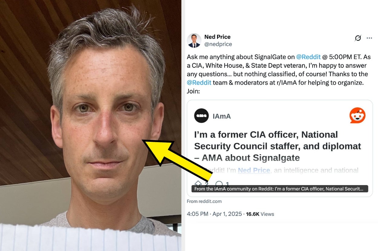 This Former CIA Officer Let People Ask Him Anything About "Signalgate ...