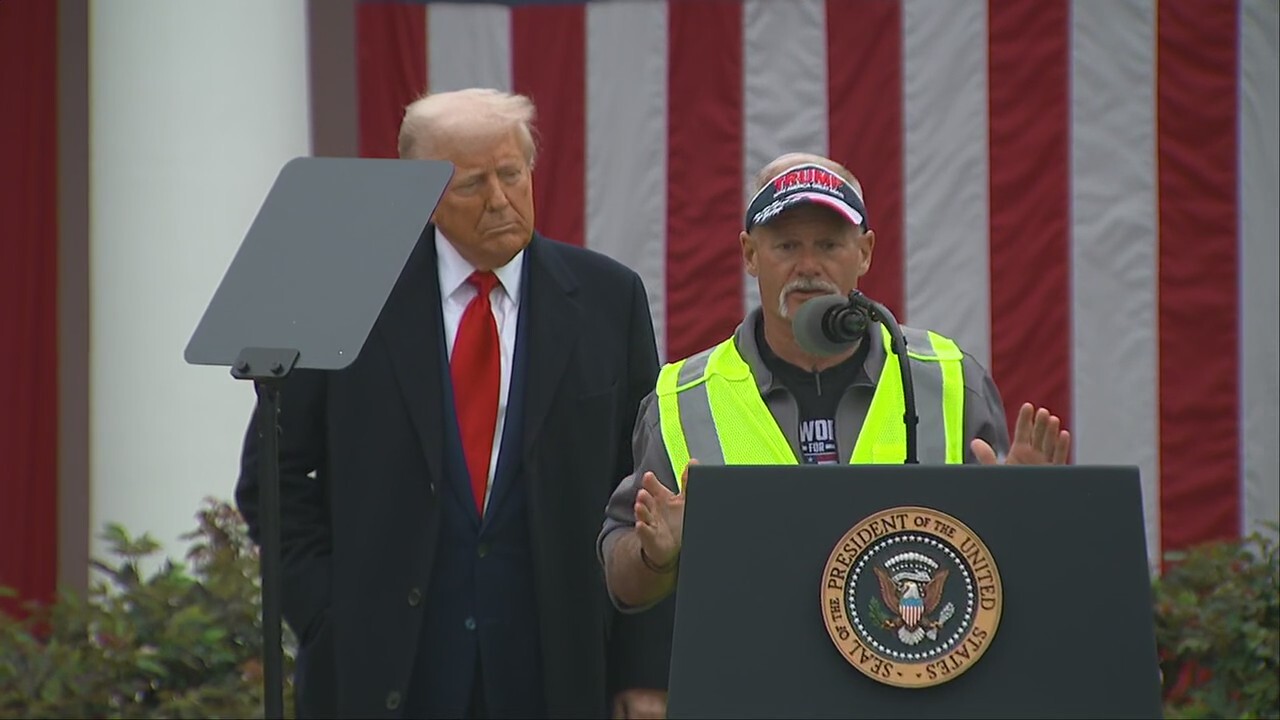 Brian Pannebecker thanks President Trump