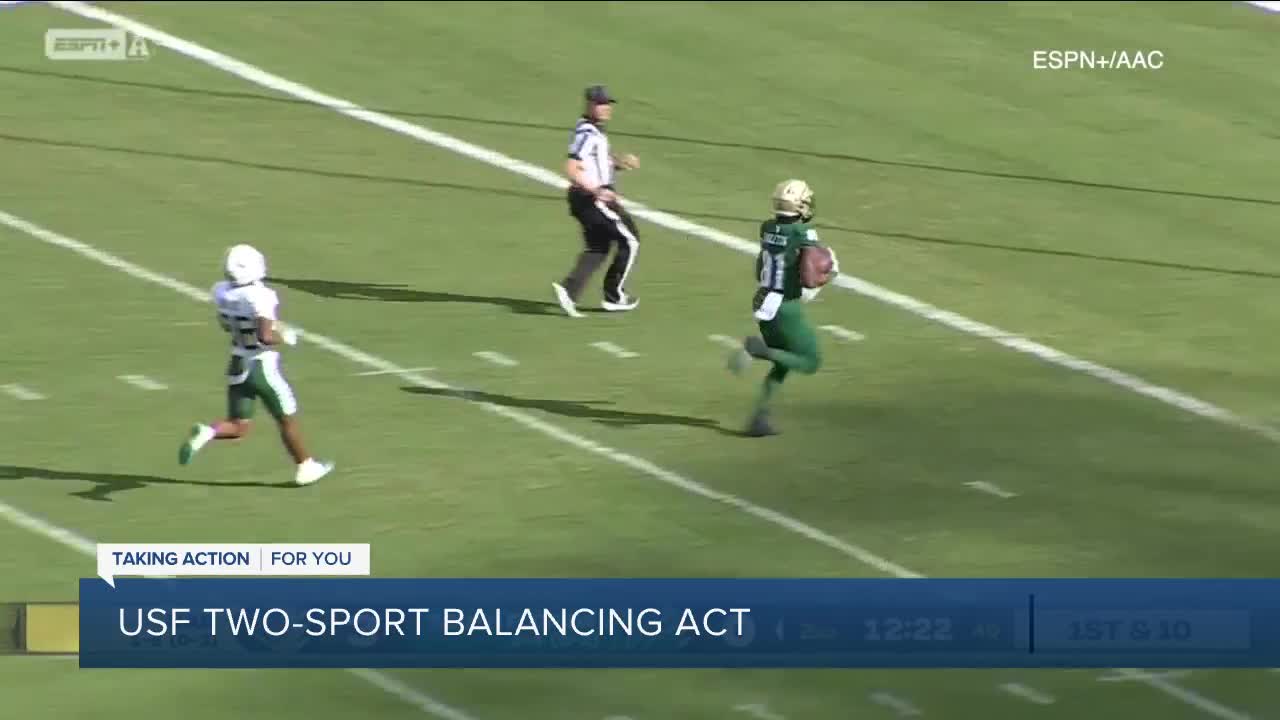 Two-sport standout Archie continues to shine for USF