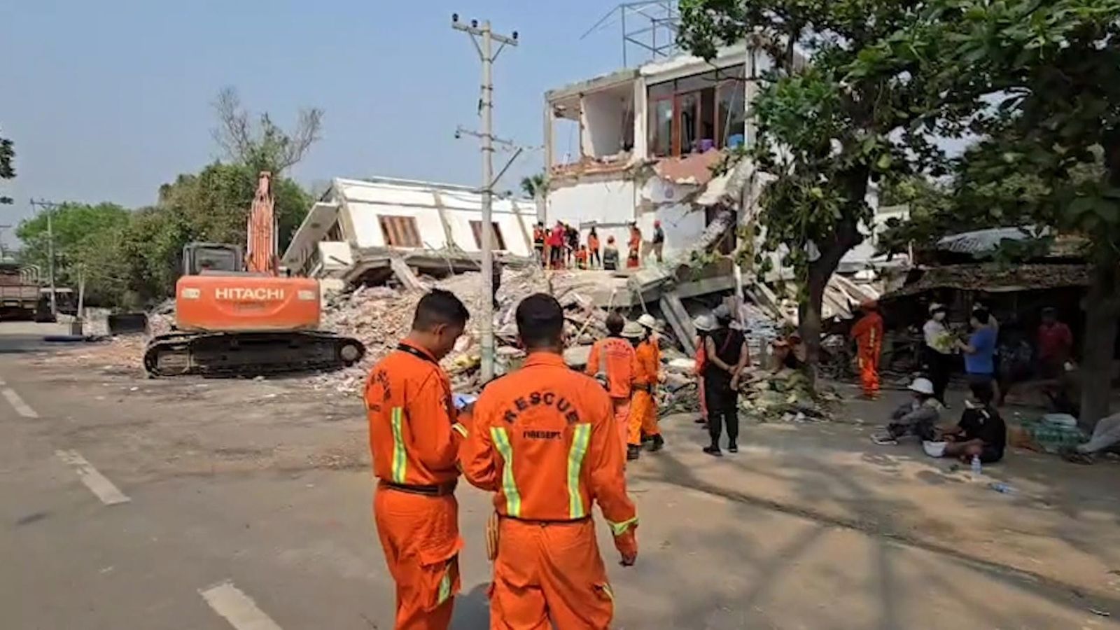 Myanmar: Inside the earthquake's epicentre