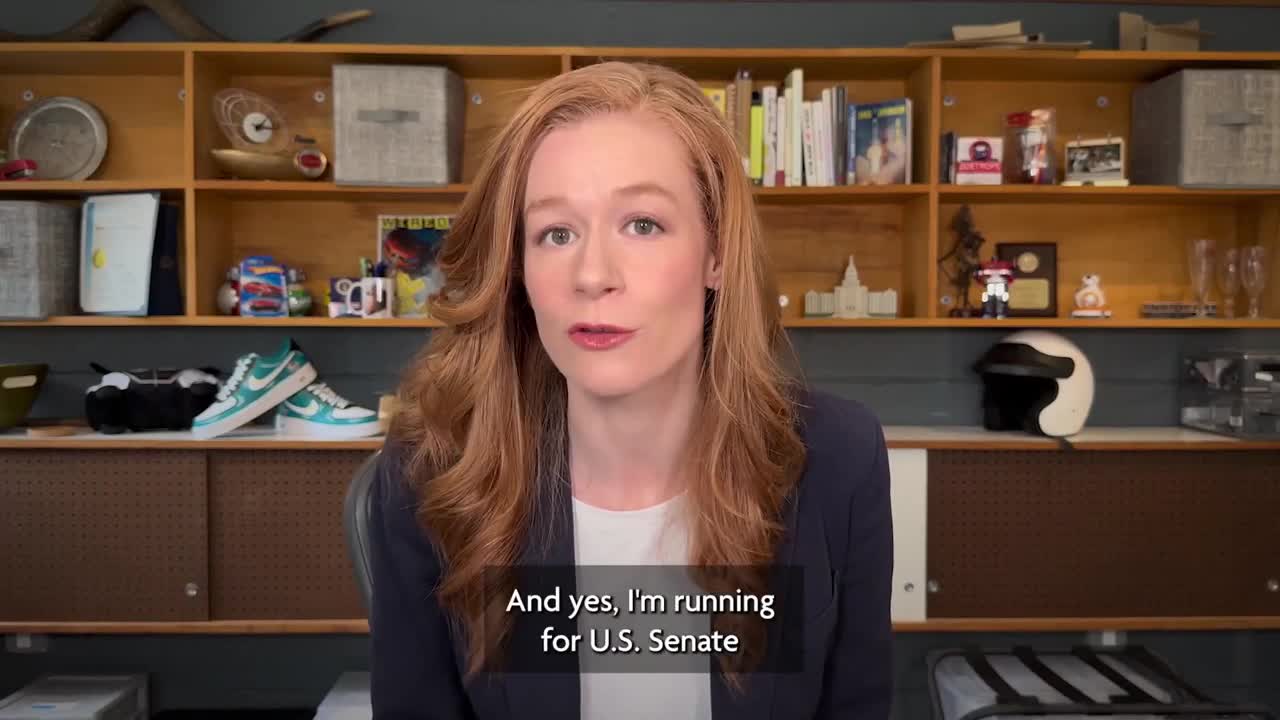 State Senator Mallory McMorrow announces run for US Senate