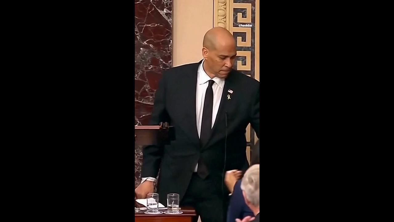 Watch Sen. Booker break record with longest Senate speech