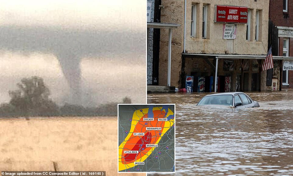 Warning in 15 states over potentially life-threatening storm