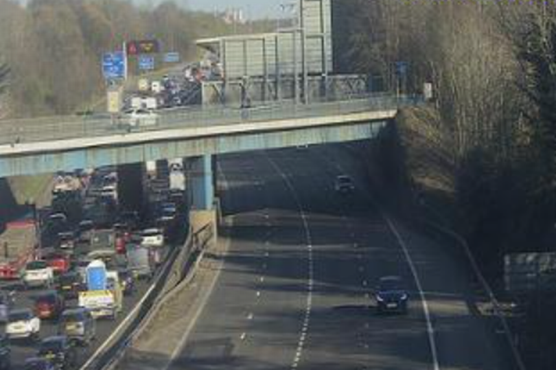 M74 crash near Glasgow sees massive queues and delays of 40 minutes