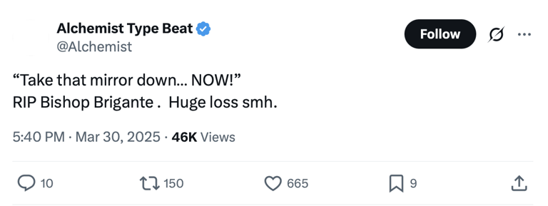 Toronto Battle Rapper Bishop Brigante Dead: Drake, The Alchemist, and ...