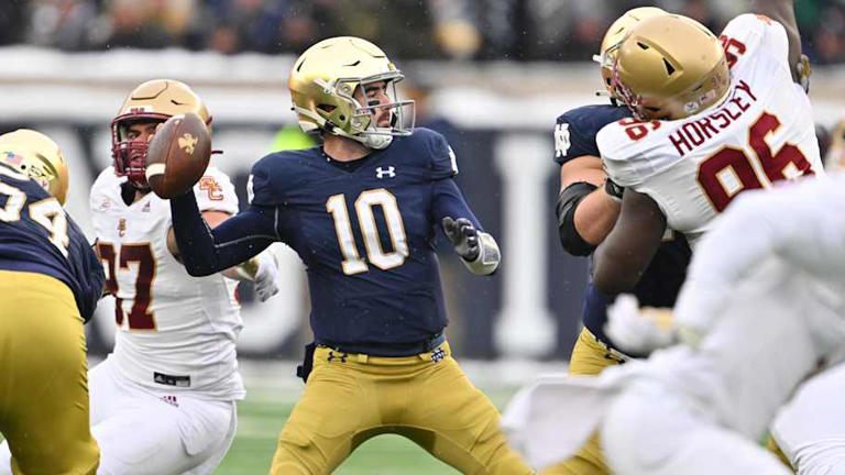 Drew Pyne Again Transfers and A Look Back at Notre Dame's 2022 Season