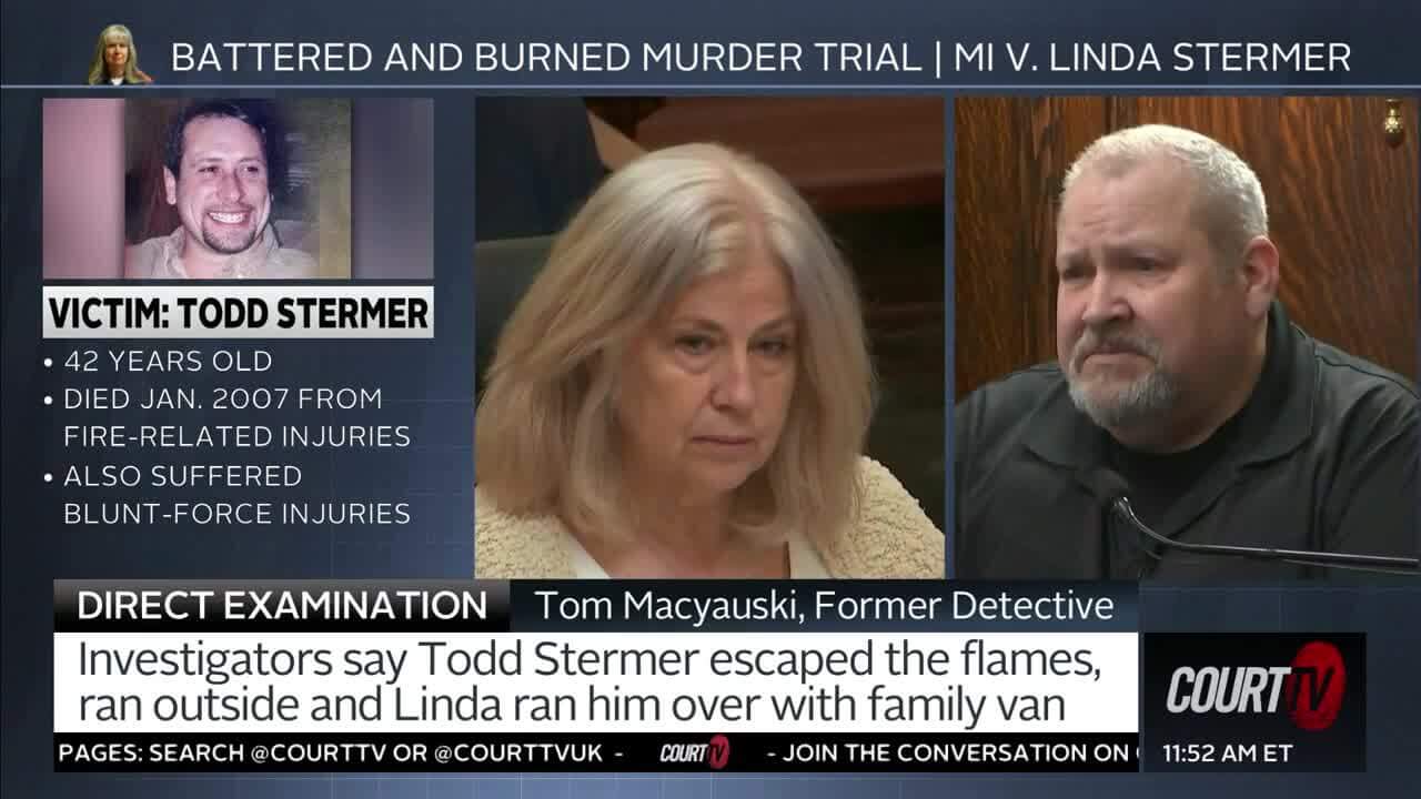 Detective Noticed ‘Odor of Accelerant’ While Standing Near Todd Stermer