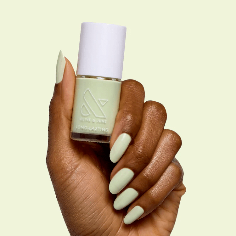 ‘Key Lime Pie' Nails Are Your Unique Answer to a Non-Boring Spring Manicure