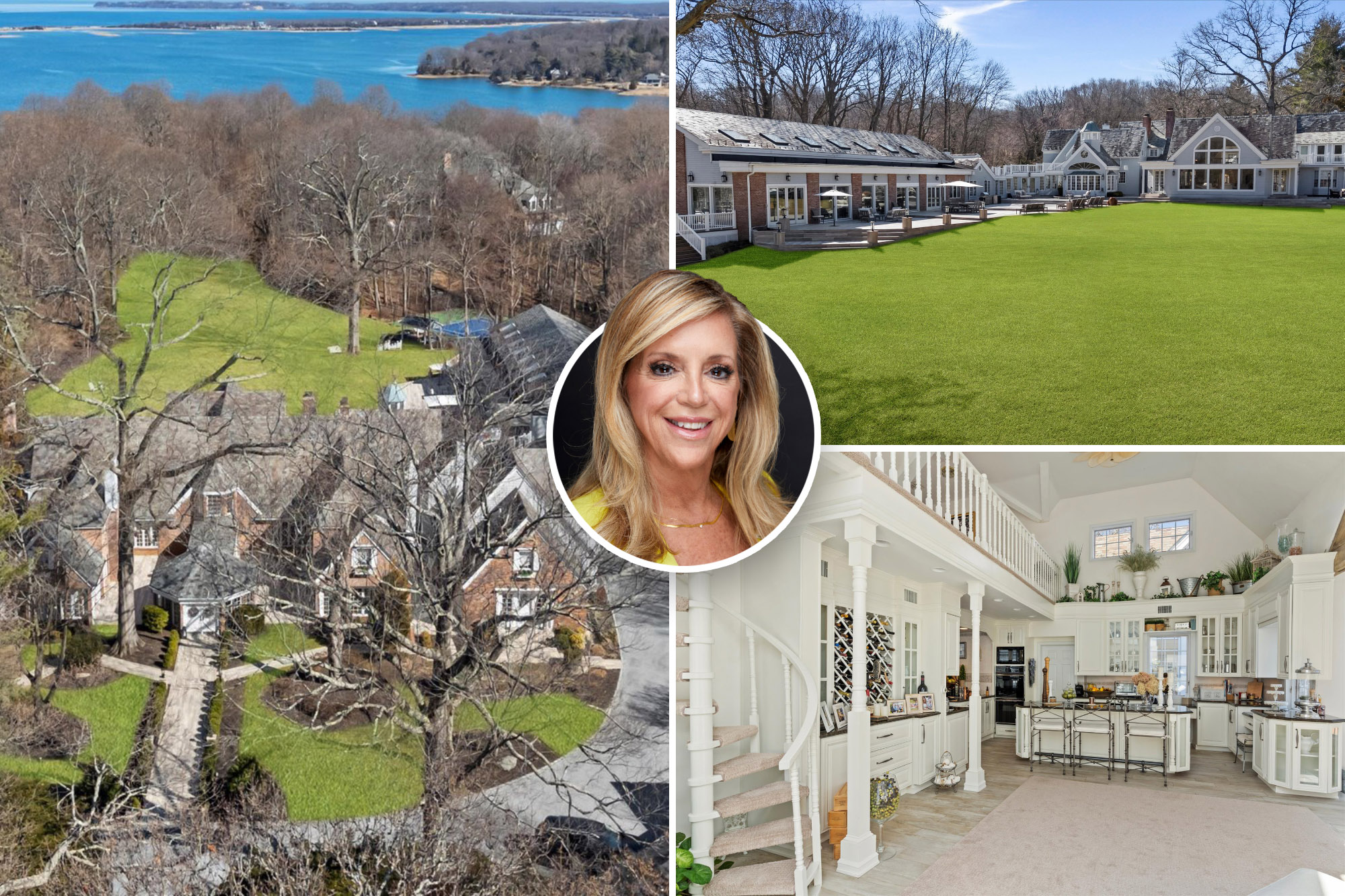 Miracle Mop mogul Joy Mangano relists resort-style Long Island mansion ...