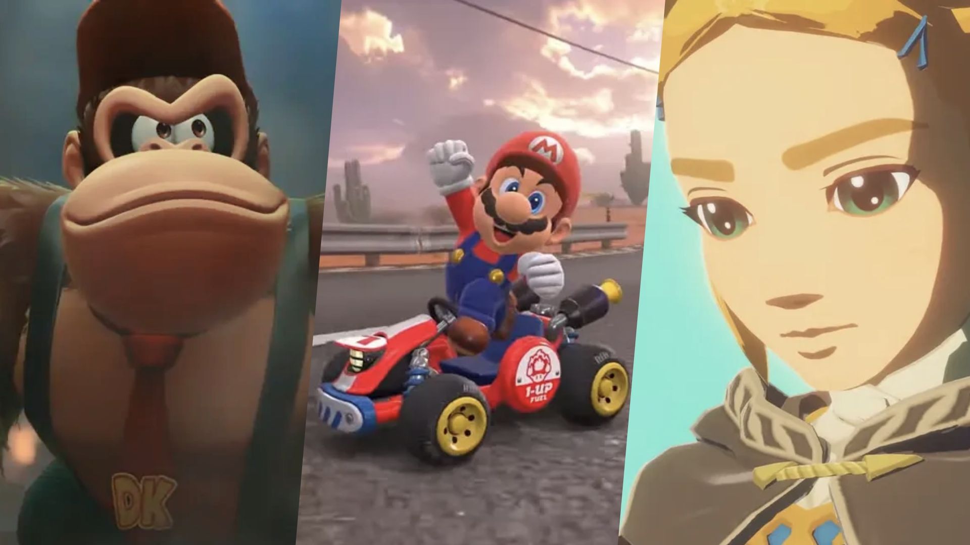 Nintendo Switch 2 games — Mario Kart World, Donkey Kong Bonanza, Elden ...