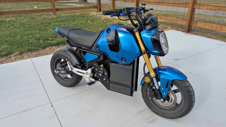 A Crystal Ball Told Me This 100 MPH EV-Swapped Honda Grom Will Be My Demise