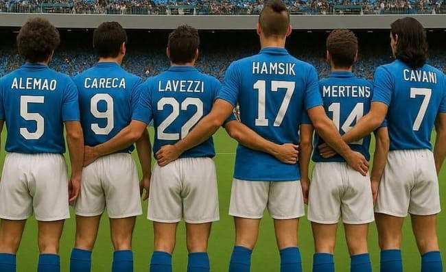 "Napoli Legends", la chat con 118 ex azzurri. Da Vinicio a Kvaratskhelia