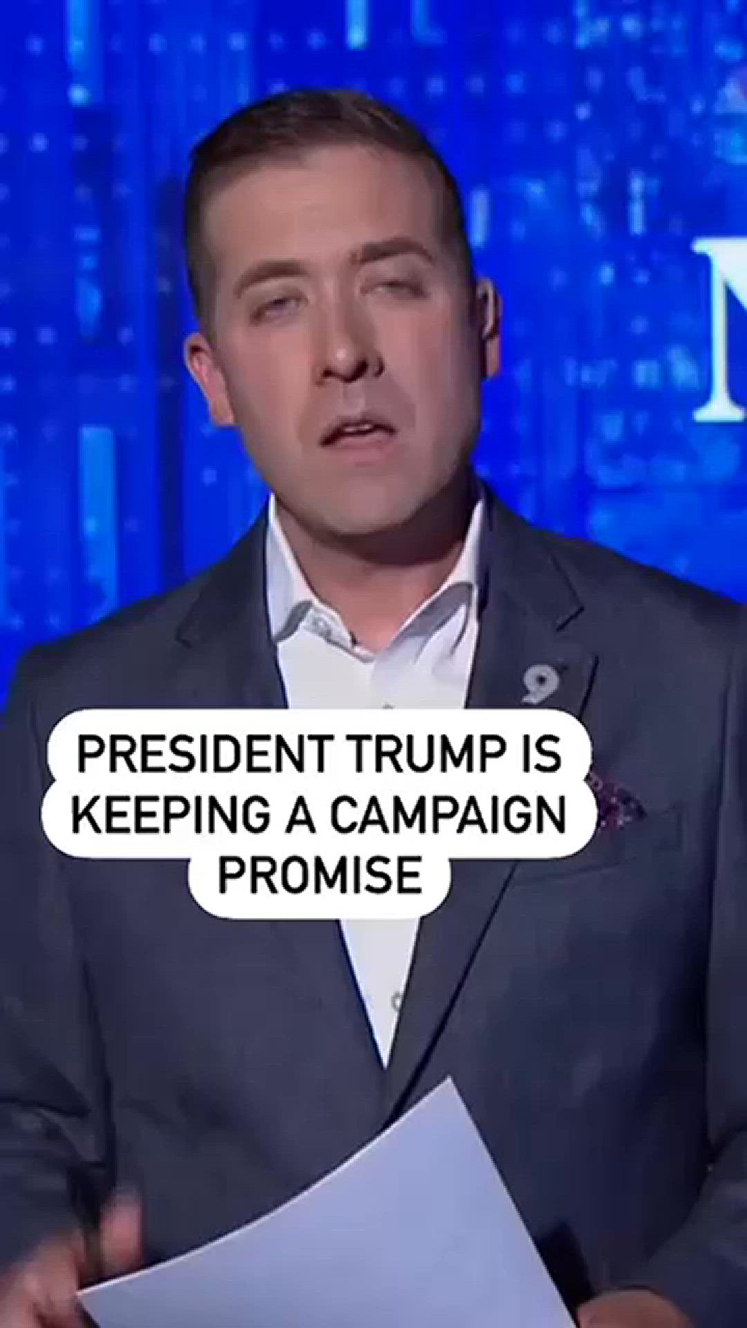 Next Viewer Feedback: Trump keeping campaign promise