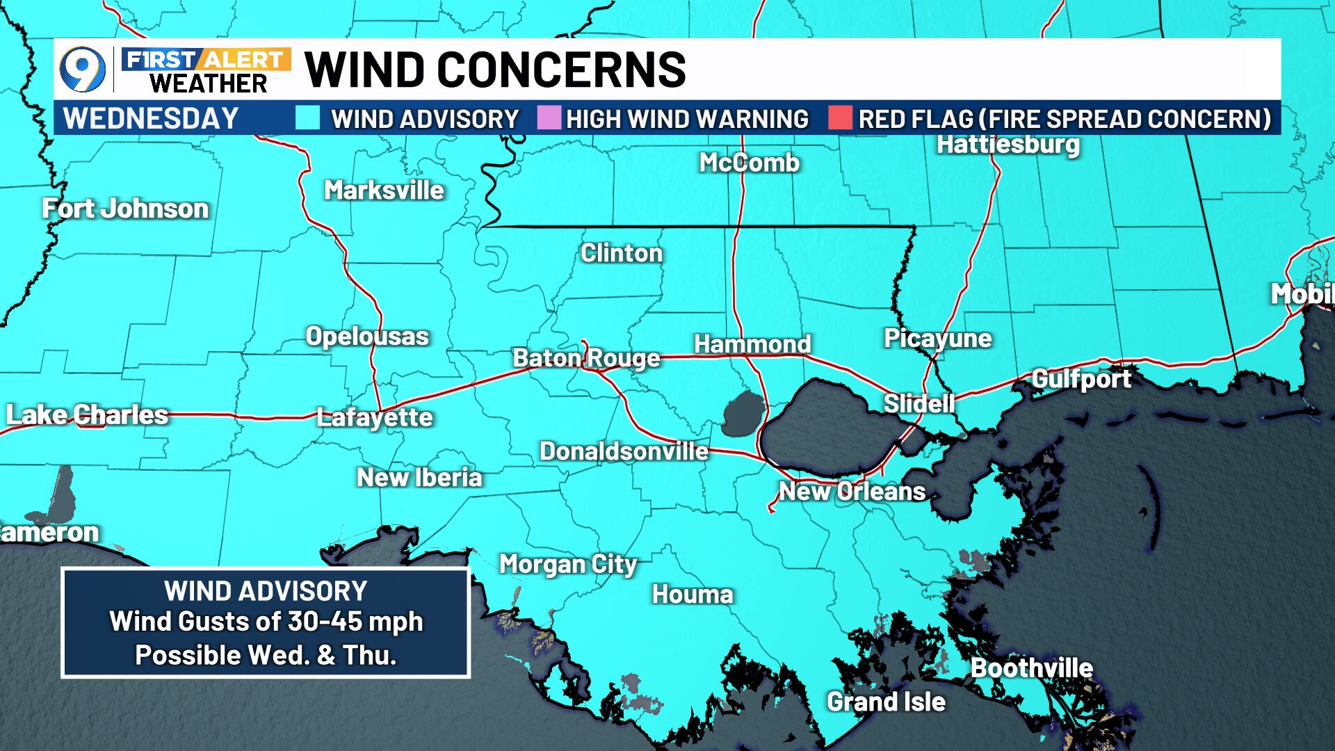 Big weather changes over the weekend