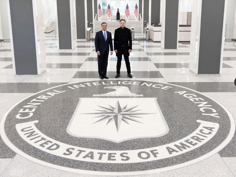 Musk Briefs CIA Leaders At McLean HQ On DOGE's Cost-Cutting Measures