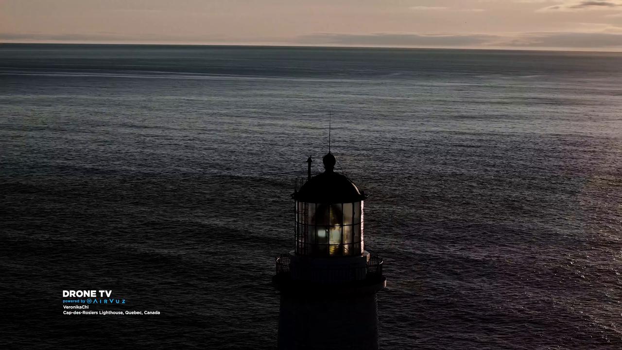 Beacons of North America: Cinematic Flights over Iconic Lighthouses, Part 1