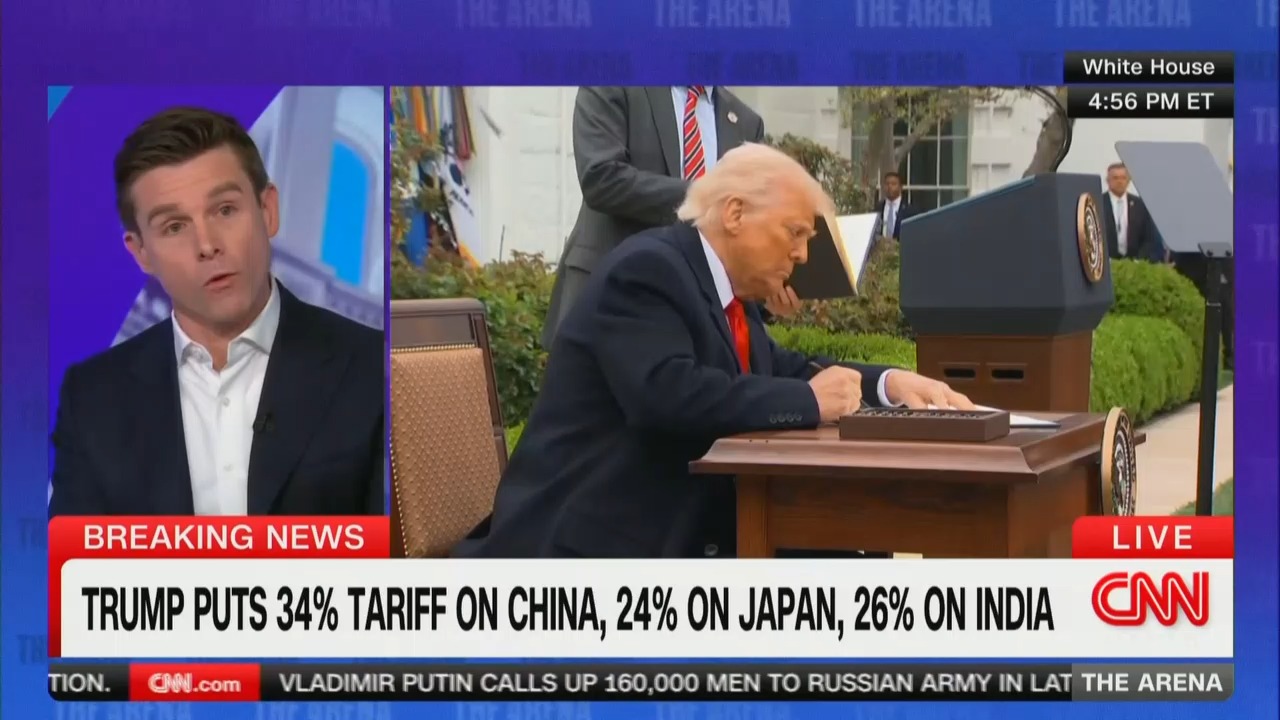 CNN’s Phil Mattingly Says Trump’s Tariffs ‘Significantly More’ Than ...