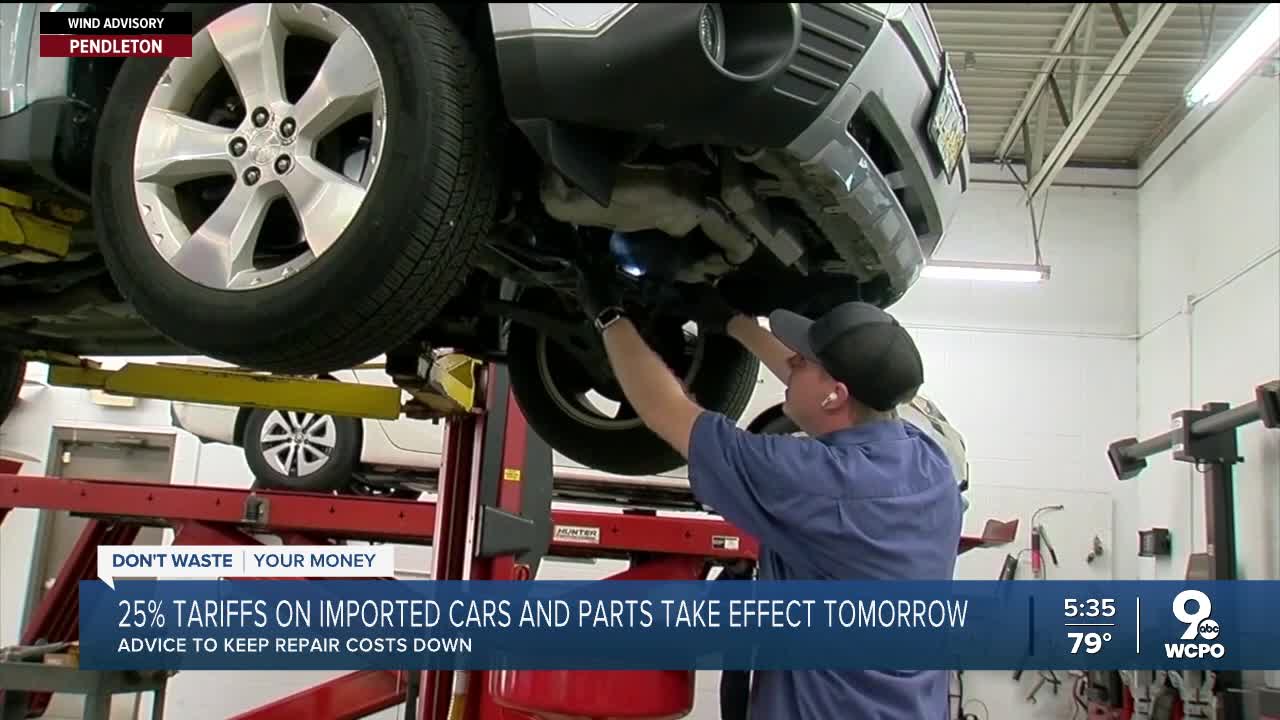 Here's how tariffs on imported cars could affect repair prices
