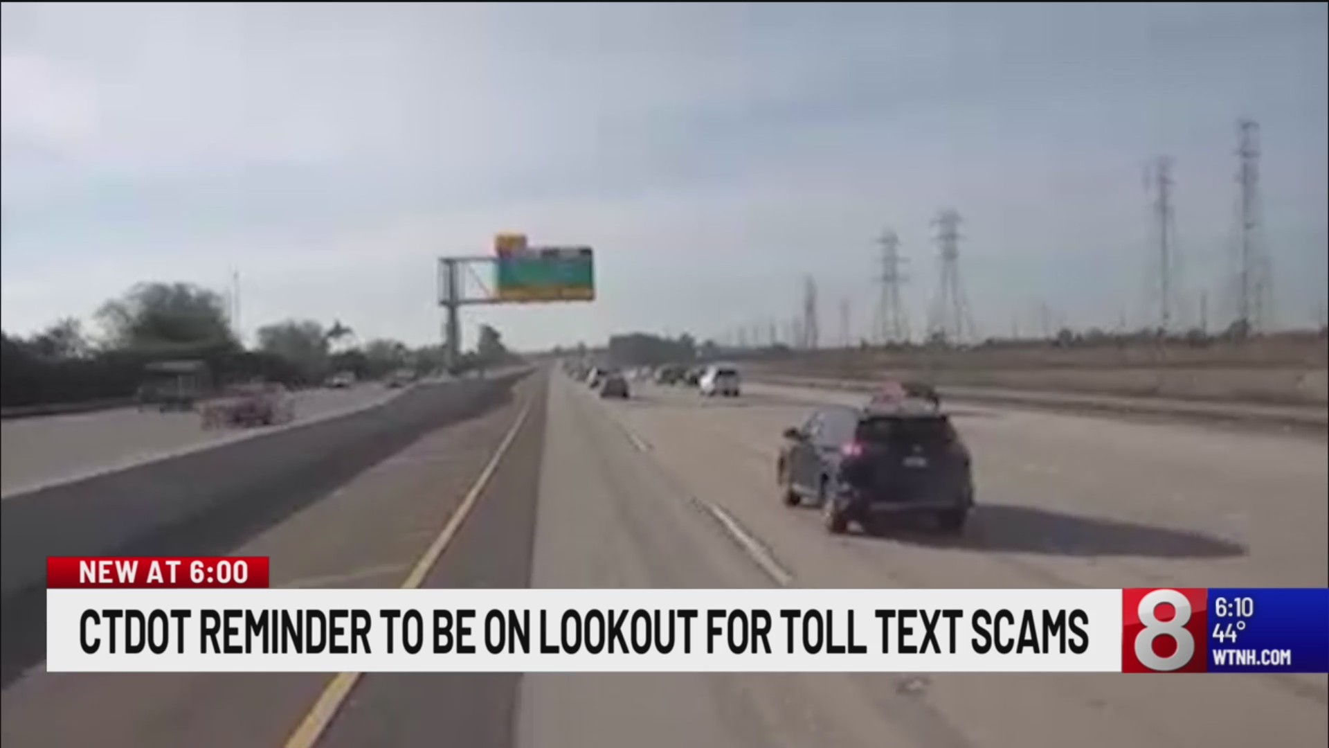 Connecticut DOT: Beware of toll scams