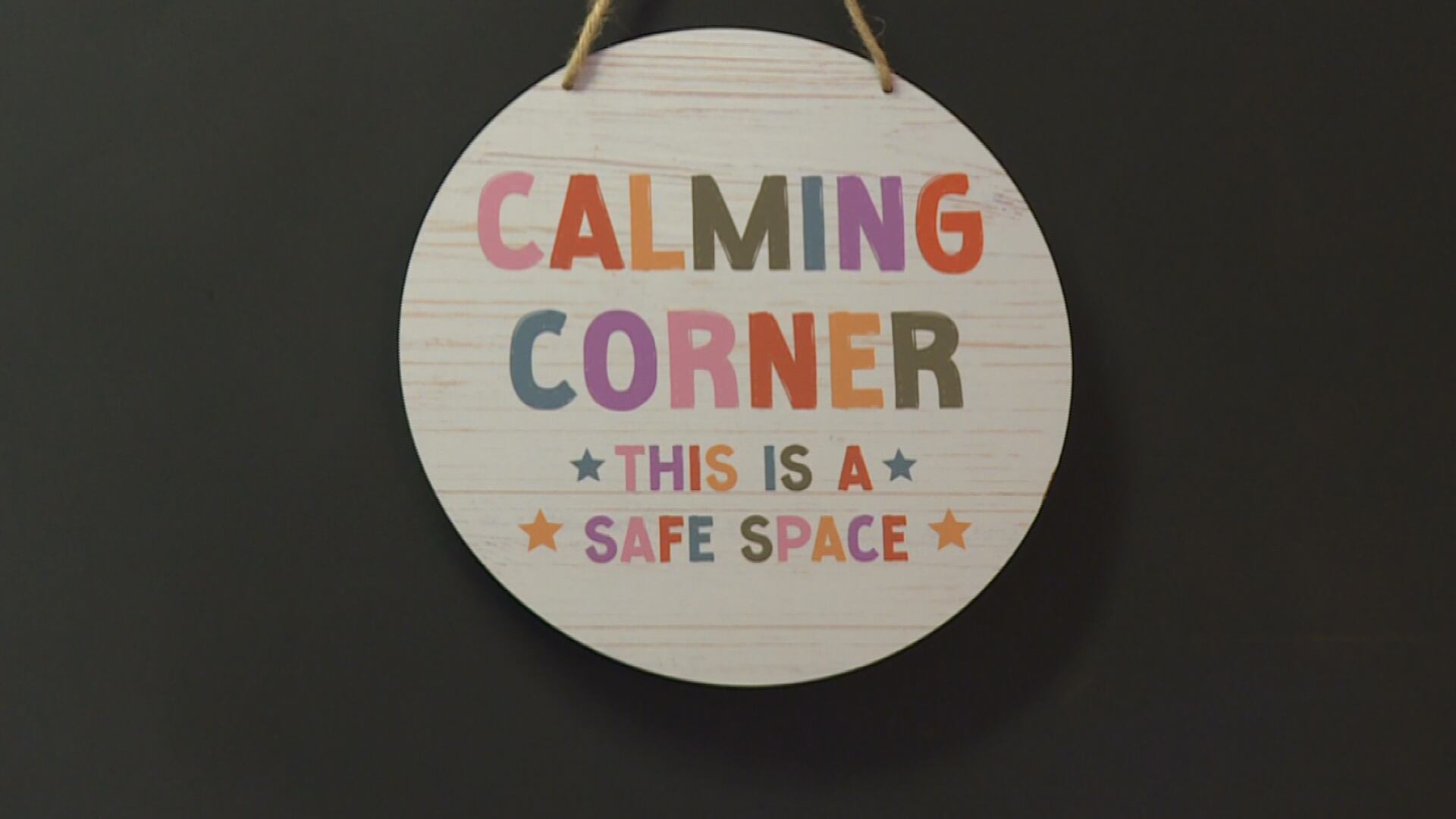 Riser Middle School's Calming Corner supports special needs