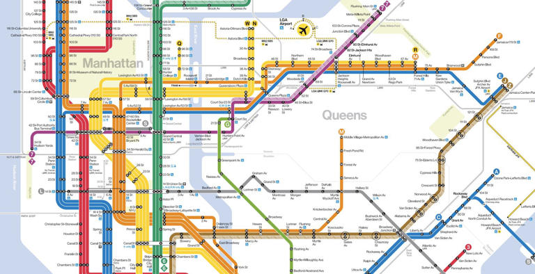 MTA unveils first new map of NYC subways since 1979