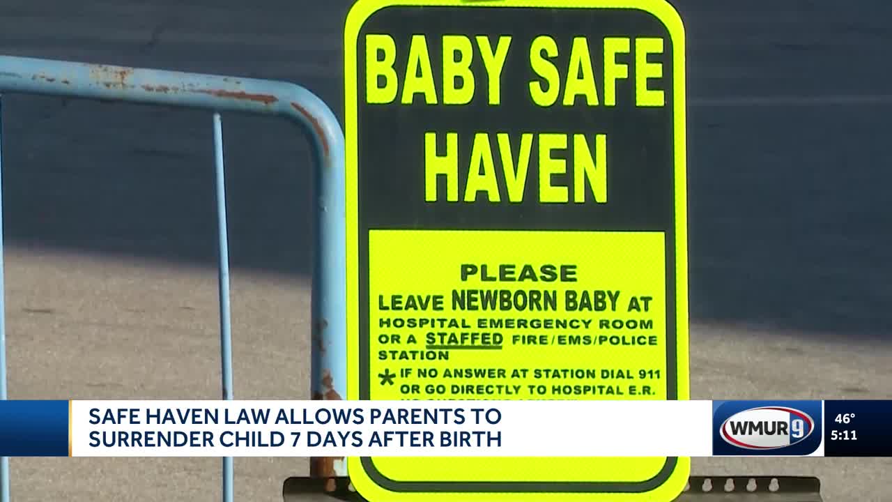 Safe Haven Law allows parents to surrender child up to 7 days after birth