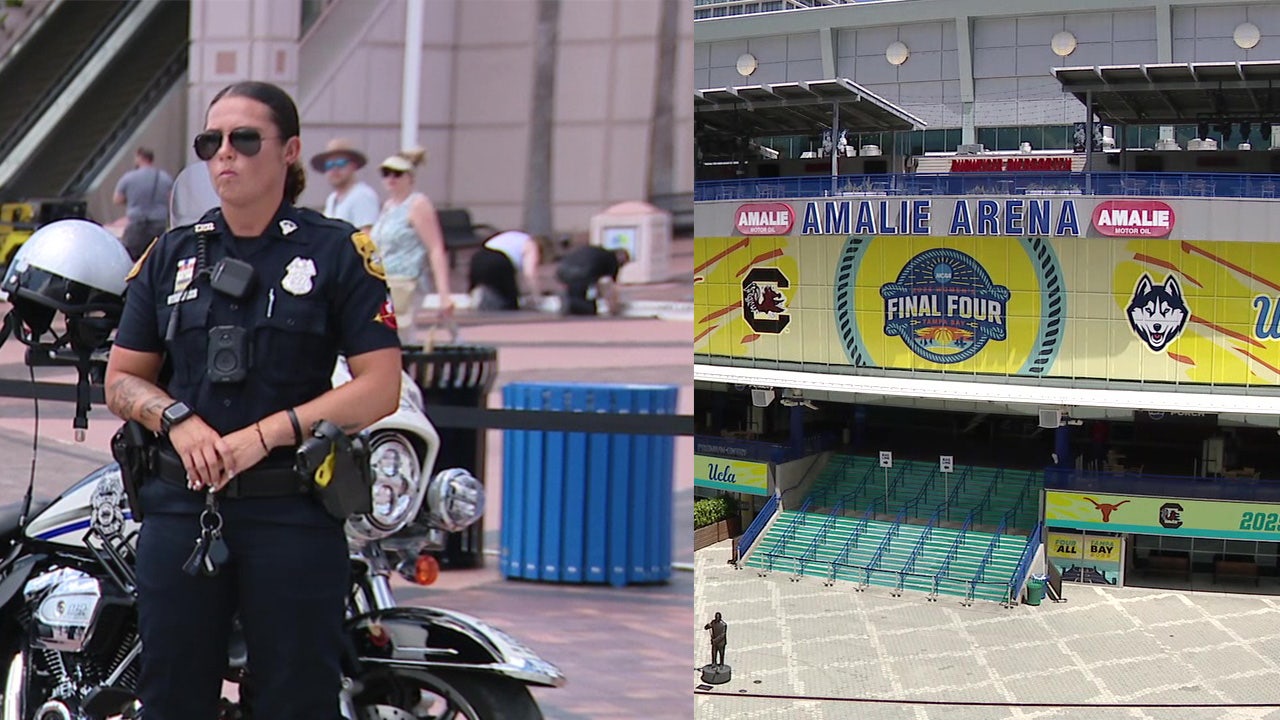 NCAA unveils ‘Legacy Court,’ Tampa police prepare for large crowds ...