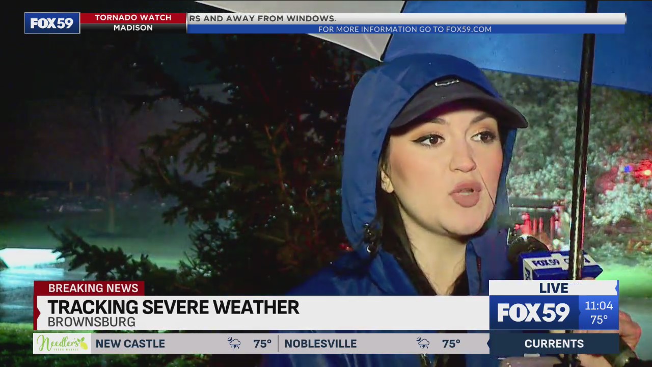 Tracking severe weather in Brownsburg