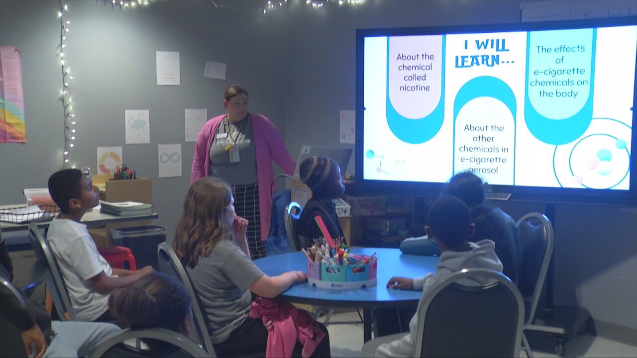 Anti-vaping messages delivered to students on Take Down Tobacco Day