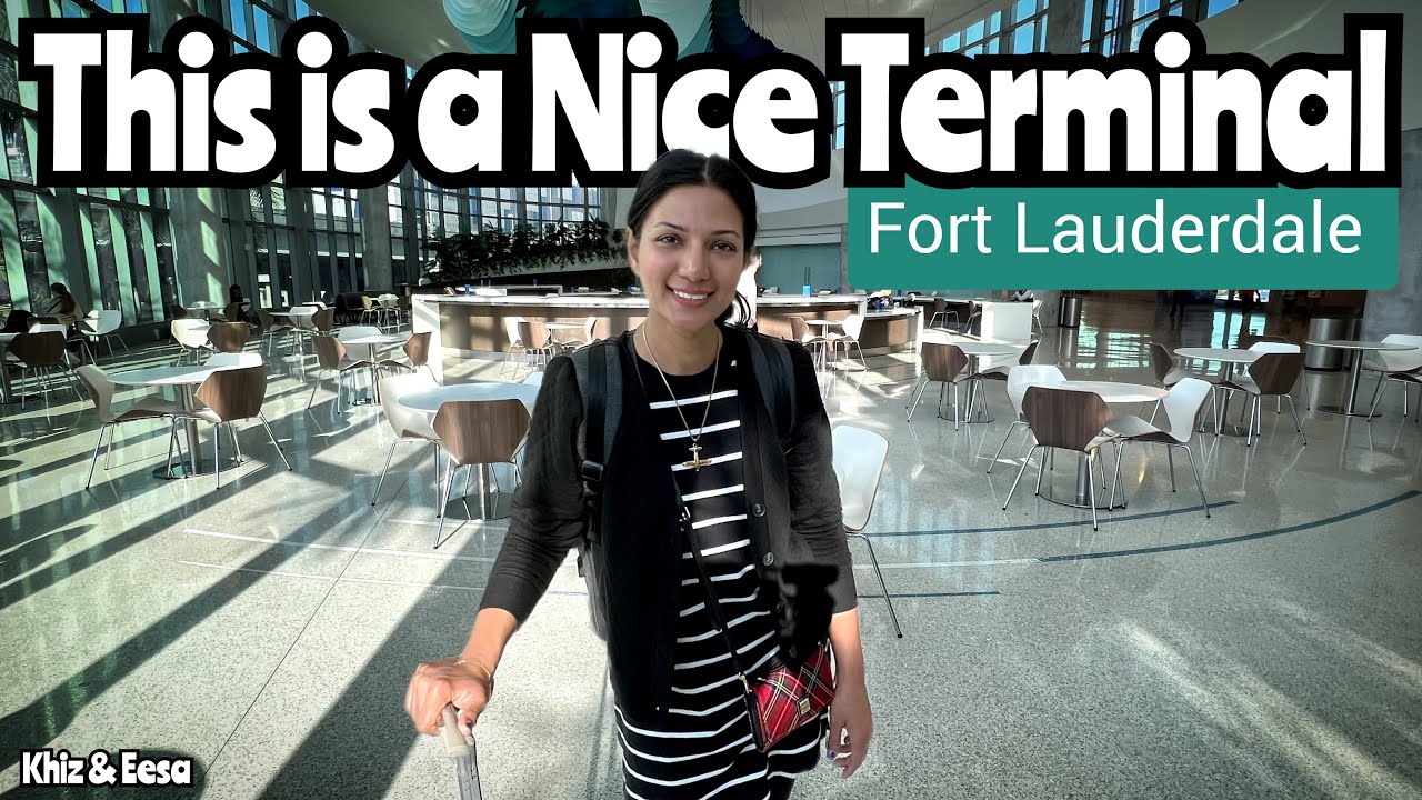 What does FLL Terminal 1 look like¿ Fort Lauderdale International Airport
