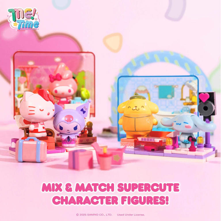 Sanrio's Hello Kitty & Friends Transform Into Adorable Building Block ...
