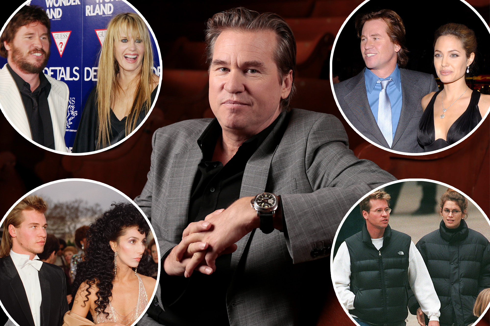 Val Kilmer’s list of A-list lovers was as impressive as his film ...