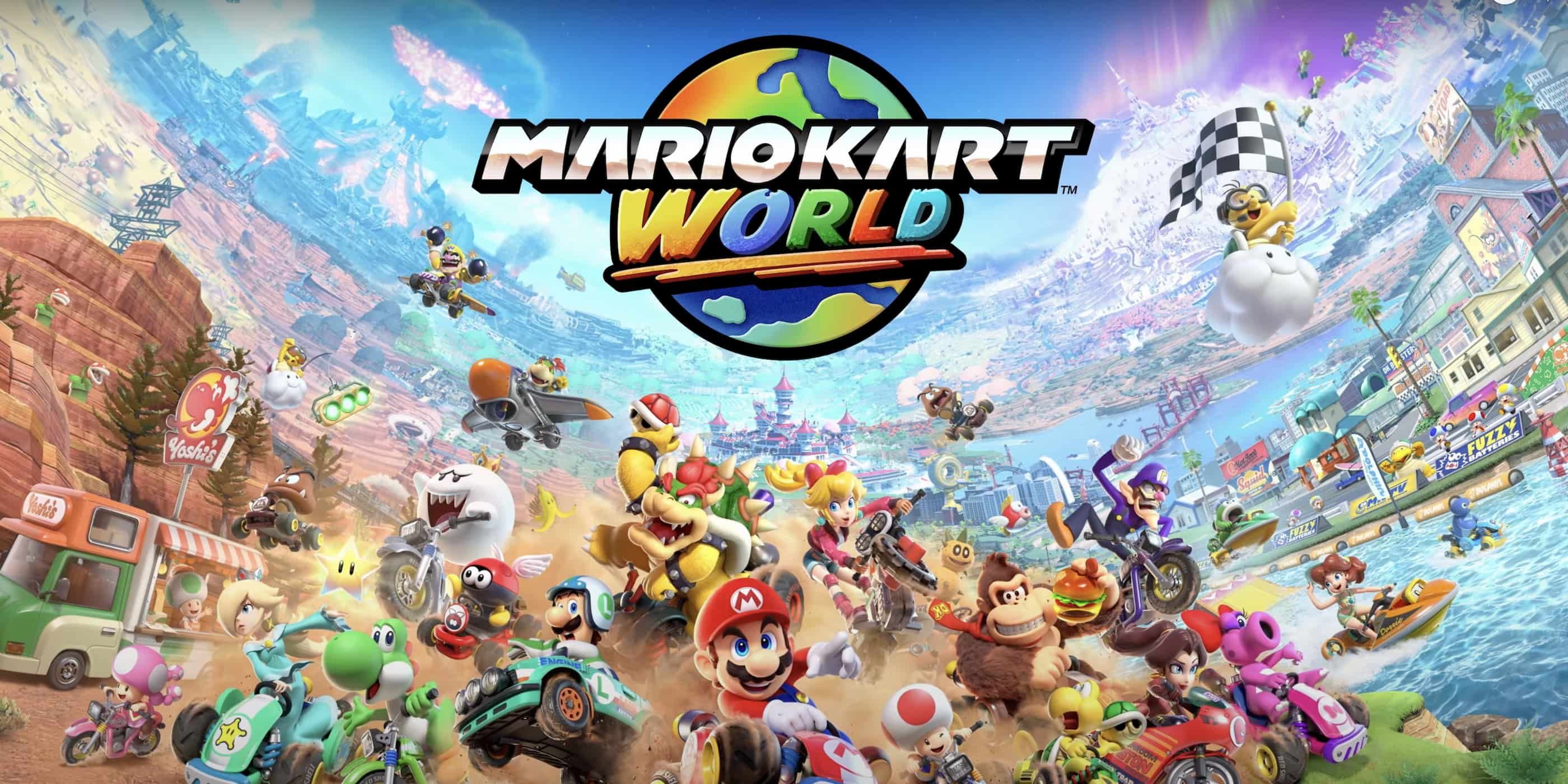 Open-World Mario Kart Coming to Nintendo Switch 2 With Character ...