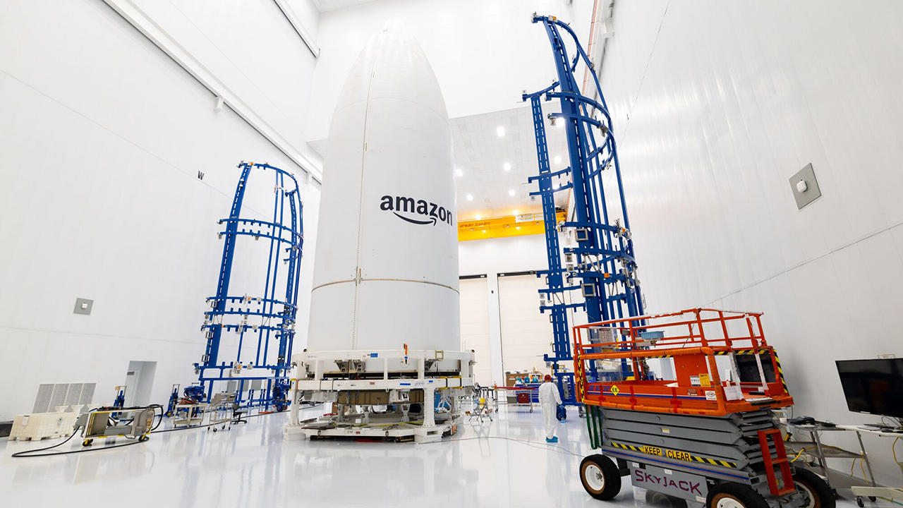Amazon to send fleet of satellites to space in step to provide internet ...