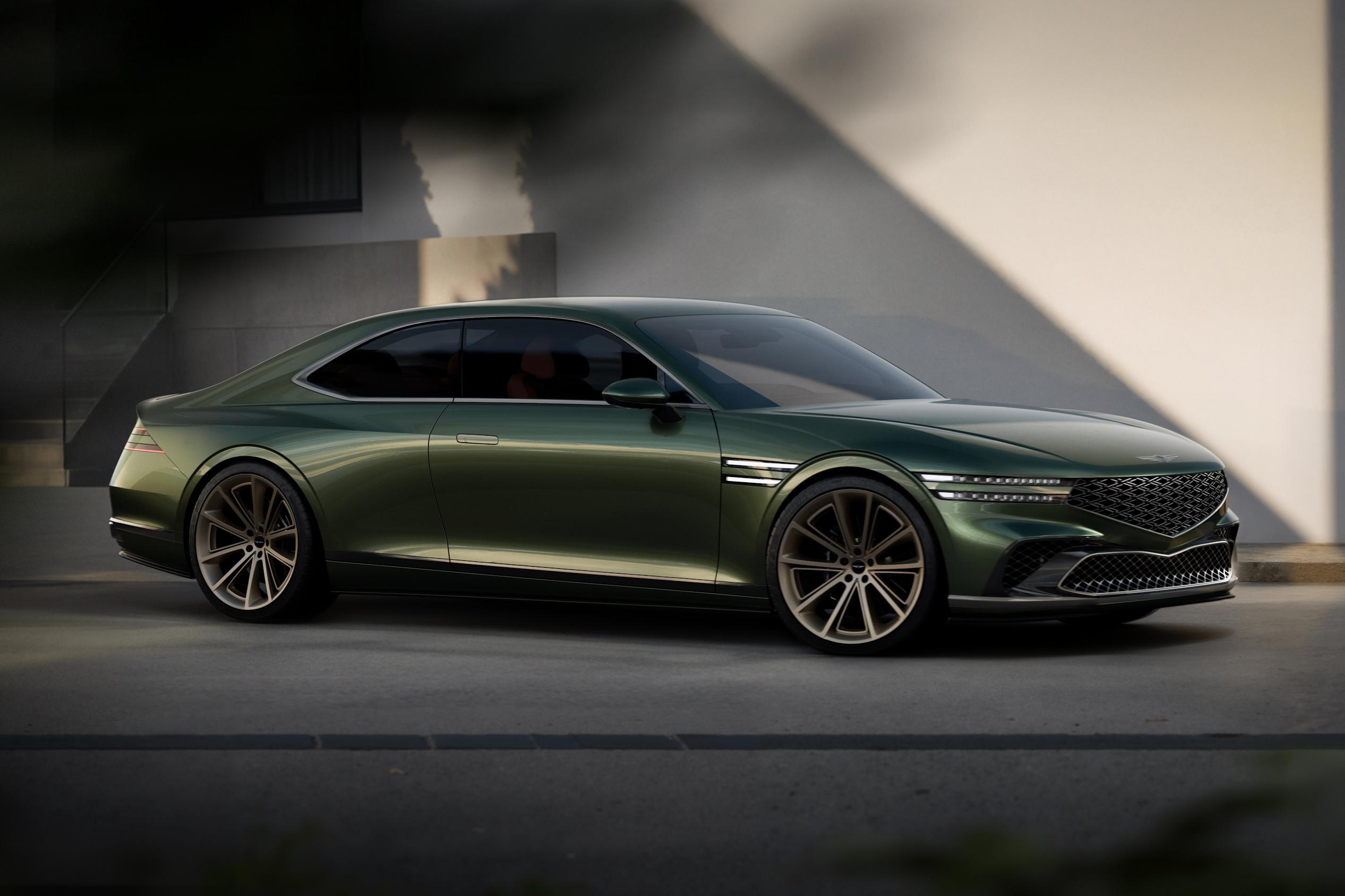 Genesis teases a pair of new flagship two-door concepts